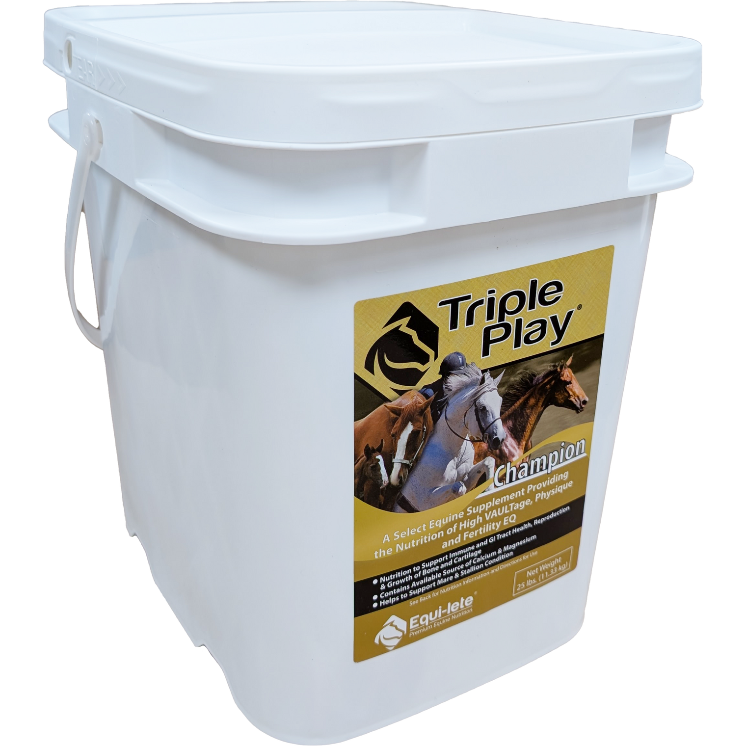 Equi-lete Triple Play: The Ultimate Equine Health Supplement – Equi-lete Premium Equine Nutrition